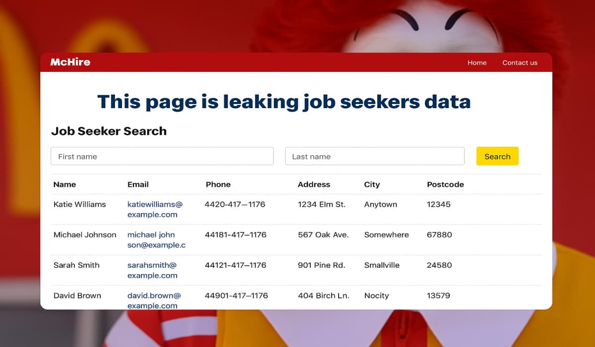 McDonald’s AI Hiring Device McHire Leaked Information of 64 Million Job ...