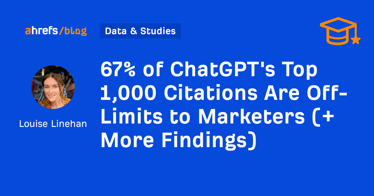67% of ChatGPT’s High 1,000 Citations Are Off-Limits to Entrepreneurs ...