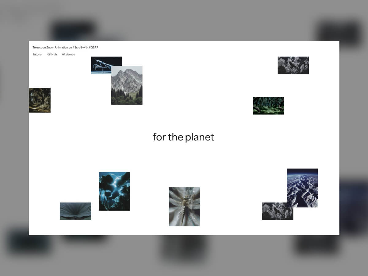 Constructing a Layered Zoom Scroll Impact with GSAP ScrollSmoother and ...